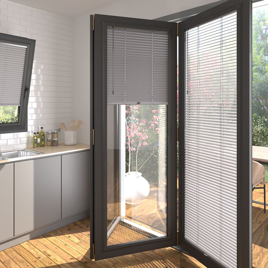 Bifold Door Blinds | No Drilling or Screwing | Make My Blinds